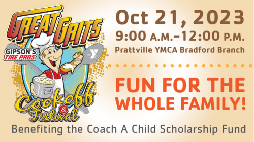 Great Grits Cookoff & 5K - Prattville YMCA